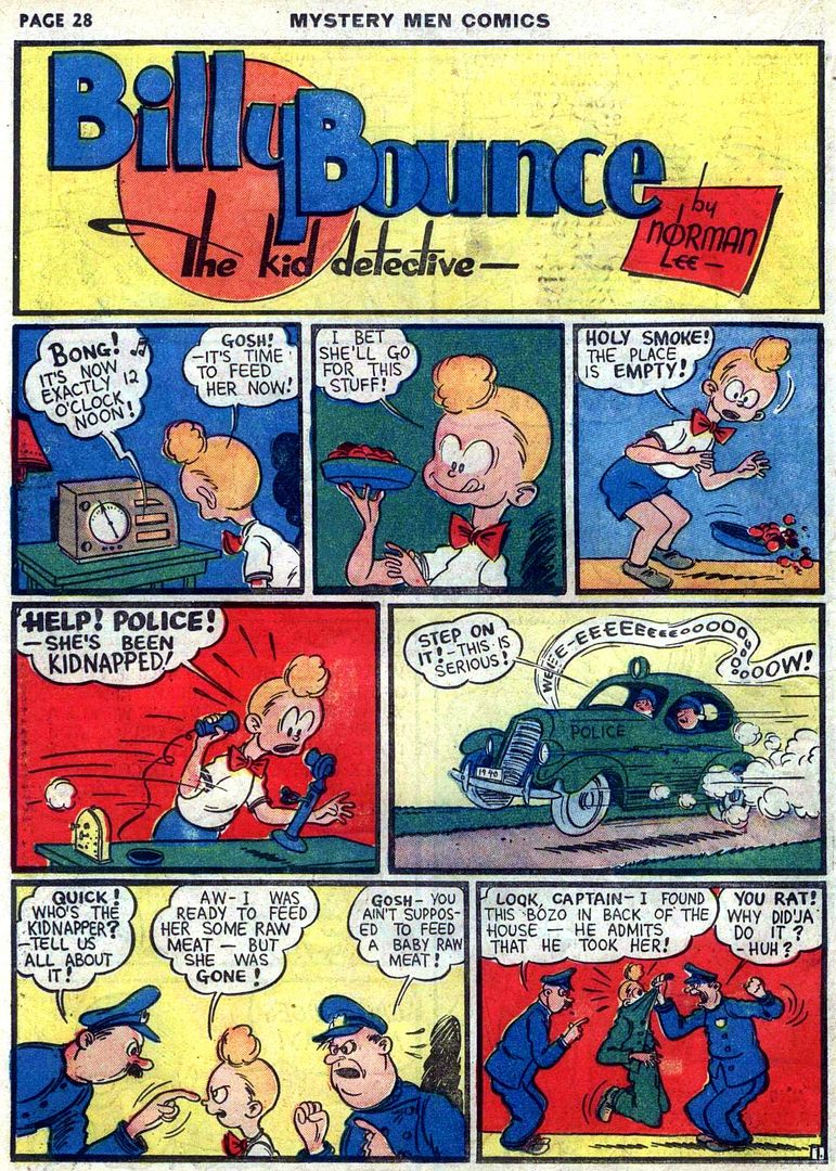 Golden Reading: Billy Bounce, The Kid Detective